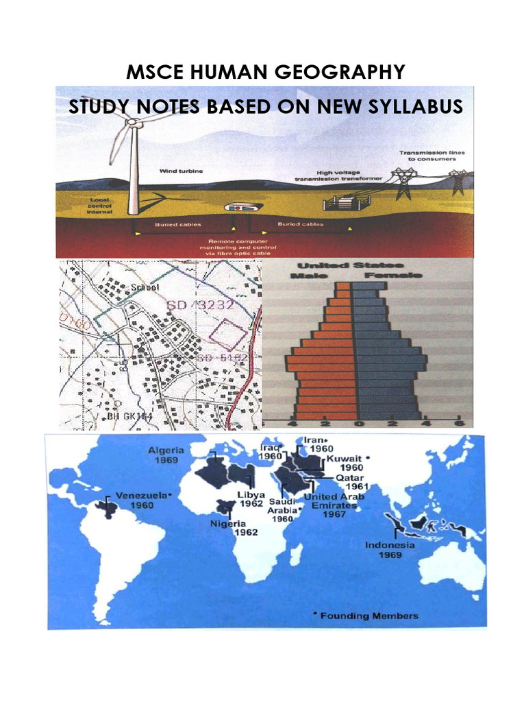 Human Geography | PDF | Climate Change | Remote Sensing
