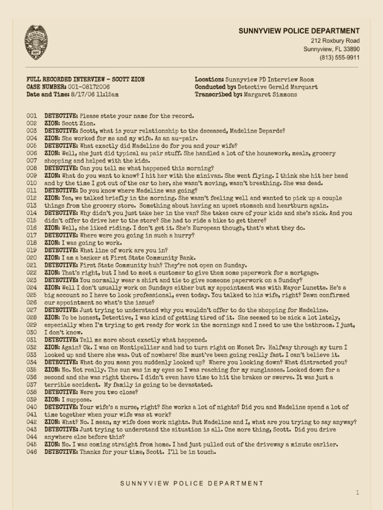 Pdfcoffeecom - Free Unsolved Case File Madeline Dep - 241001 - 162708 | PDF