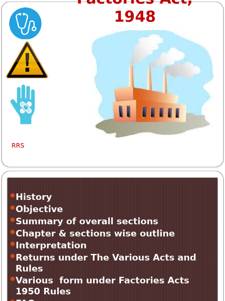 Factory Act 1948 01.07.18 | PDF | License | Overtime