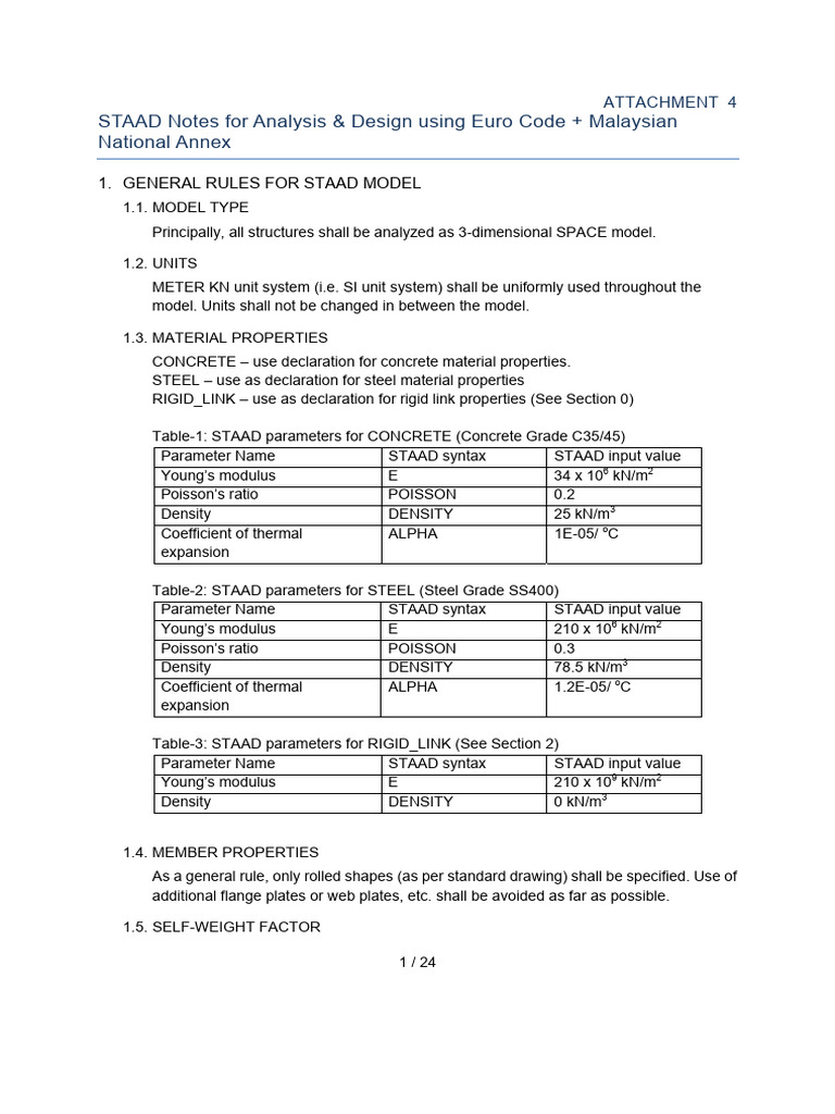 04 Design Inst Load Attach-4-Ly & LZ Determine For Staadpro | PDF ...