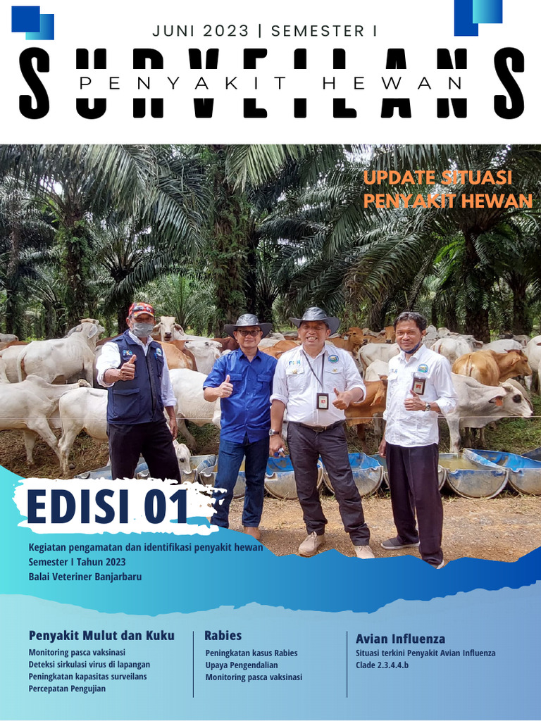 Laporan Surveilans Penyakit Hewan 2023 | PDF