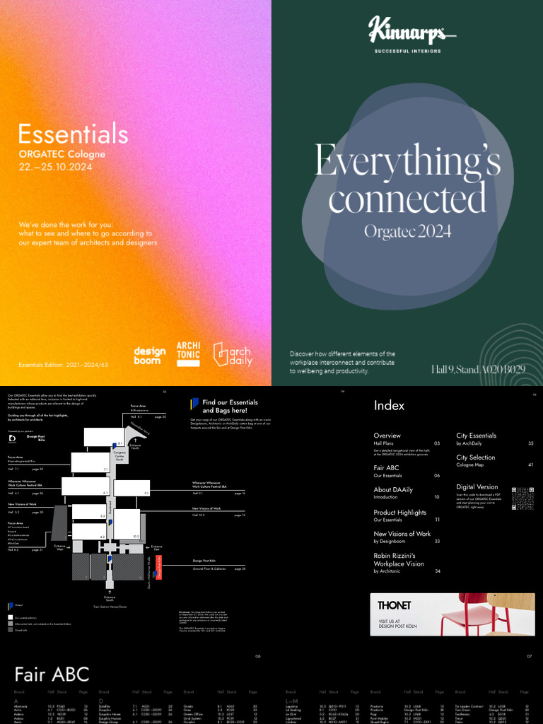 Orgatec 2024 Essentials Guide | PDF