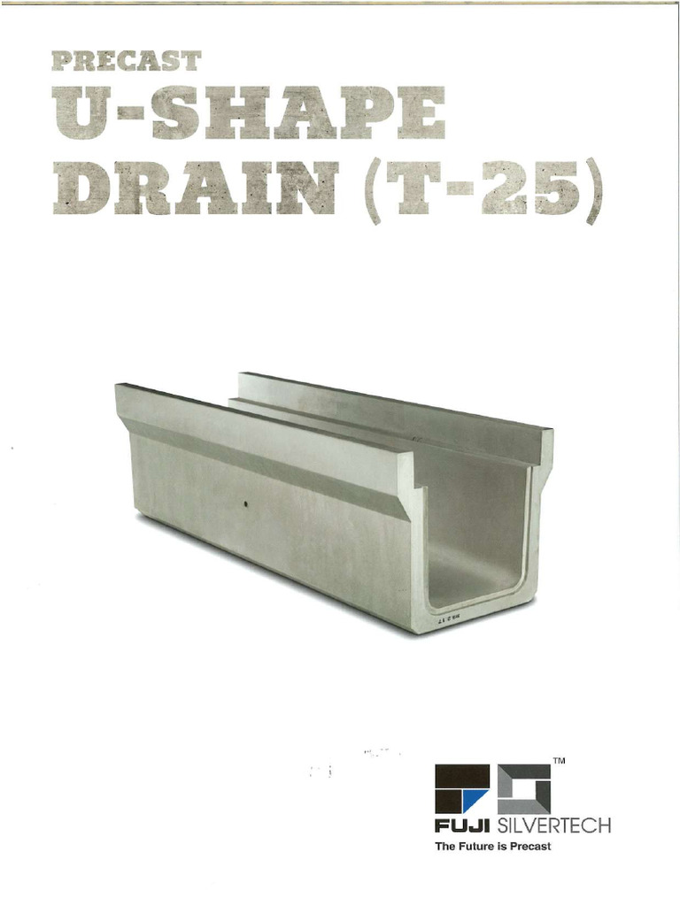 U-Shape Drain T-25 | PDF