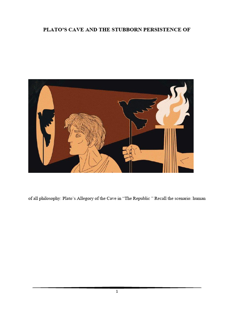 Plato's Allegory of The Cave | PDF | Knowledge | Mind