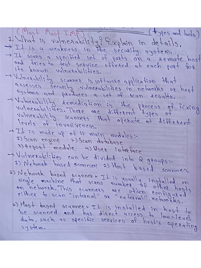 CS Exam Material | PDF