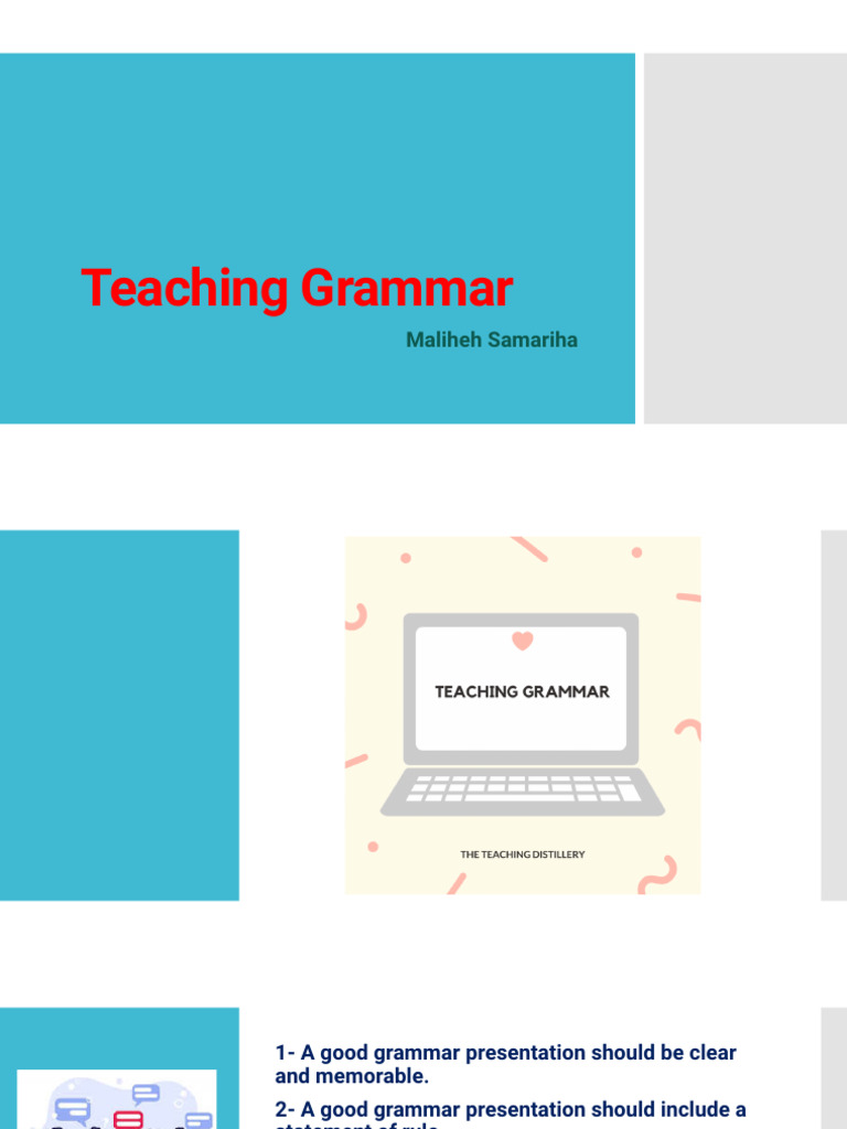 Teaching Grammar | PDF | Syntax | Linguistics