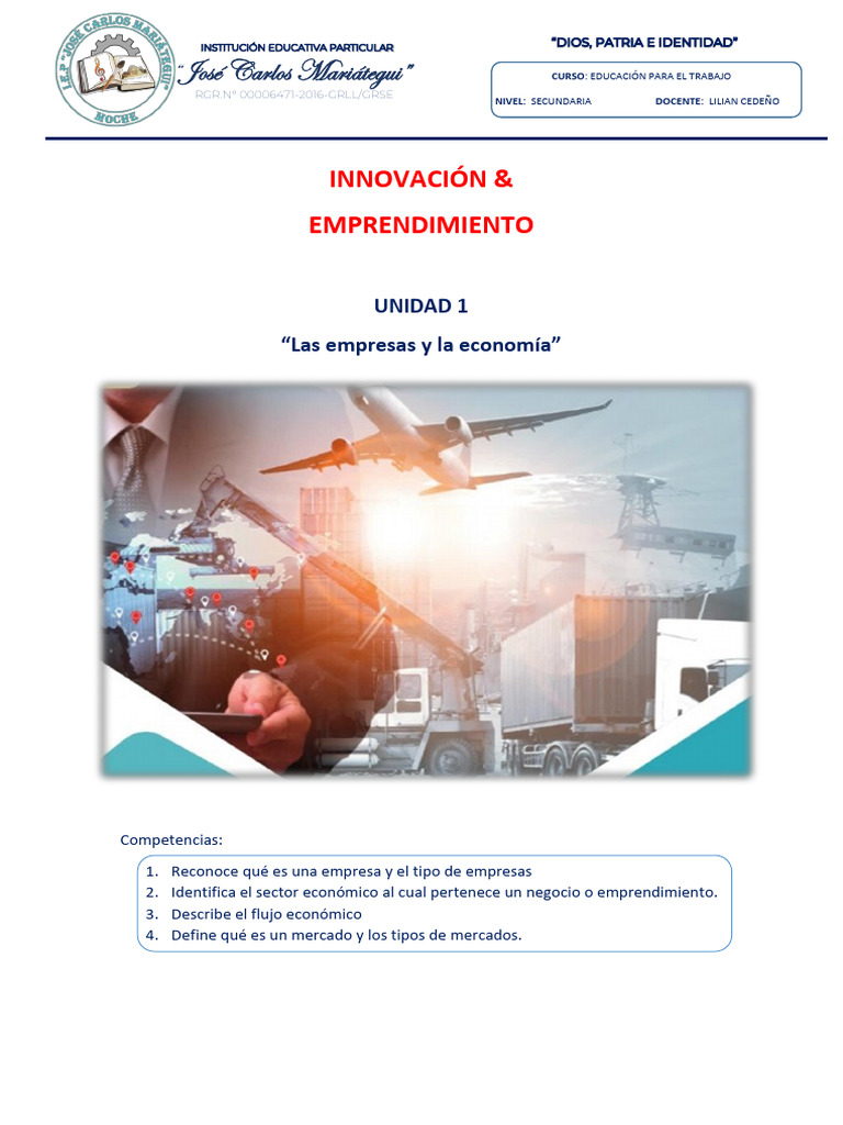 Sesion #01 - Las Empresas | PDF | Business | Pequeñas y medianas empresas Sesion #01 - Las Empresas | PDF | Business | Pequeñas y medianas empresas