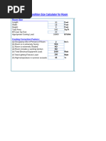 Aircon Horsepower and Room Size Guide | PDF | Air Conditioning ...