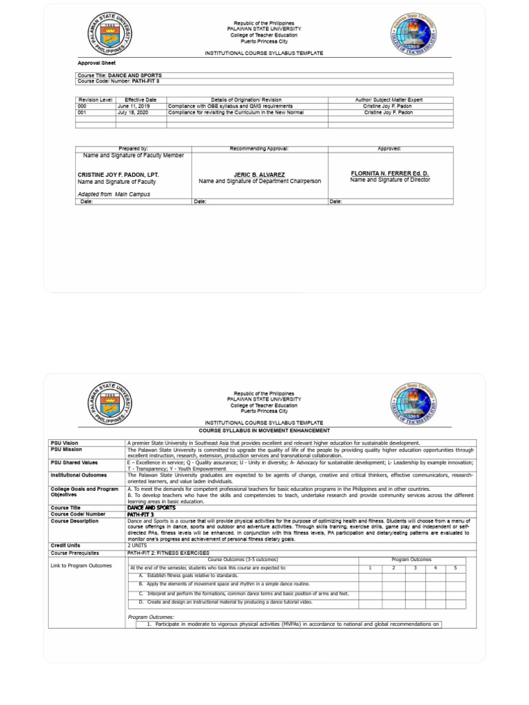 Path Fit 3 - Dance and Sports | PDF | Dances | Physical Education