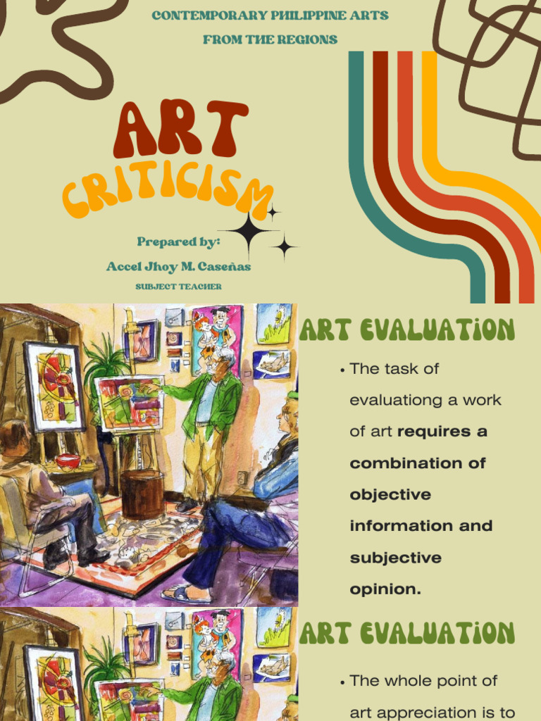 Art Criticism Pdf Evaluation Cognition