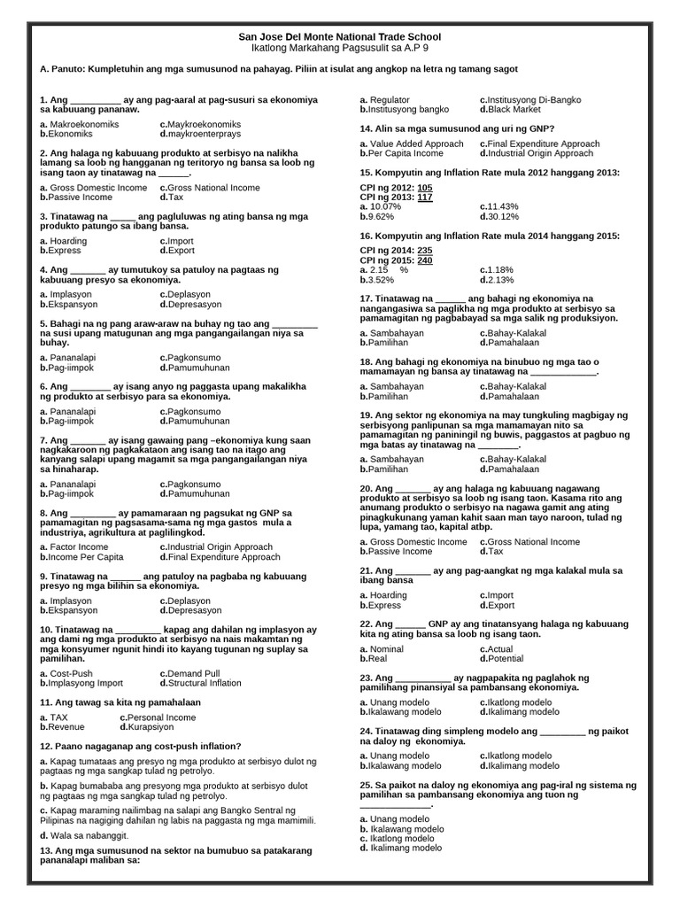 Periodical Test 3 | PDF