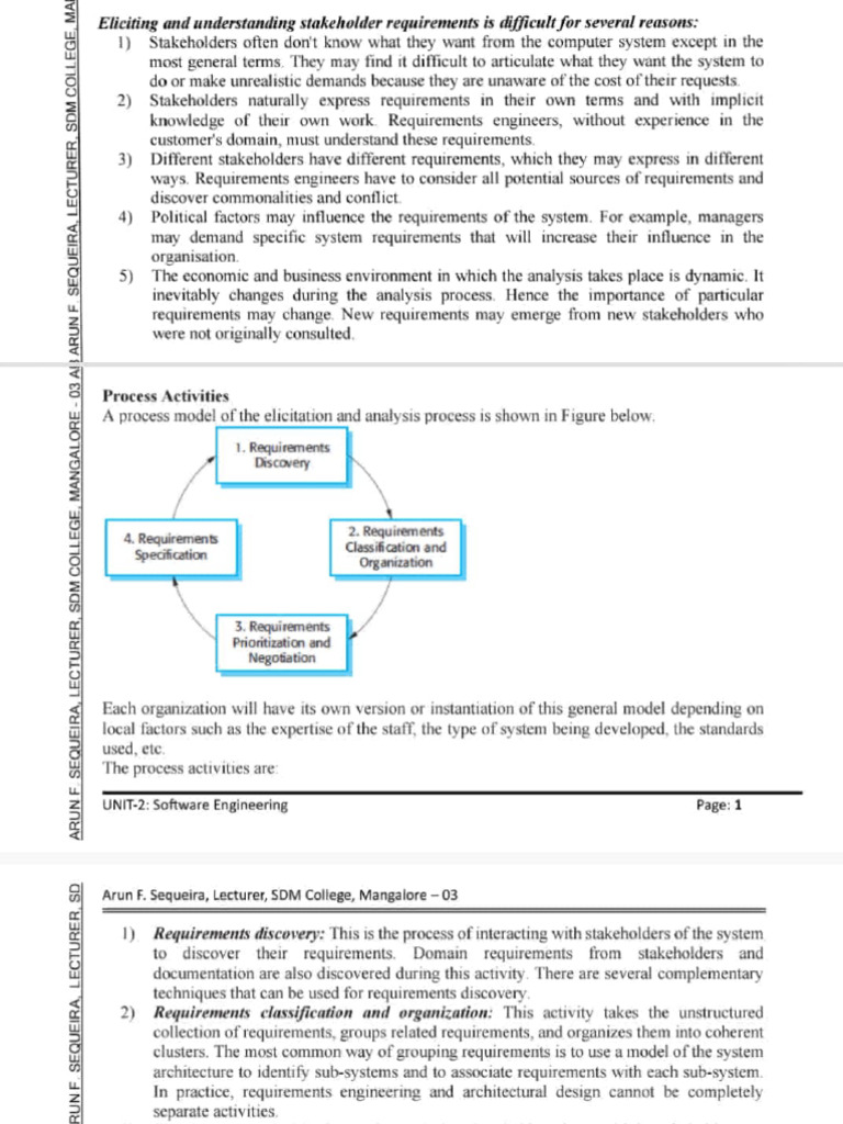Software Engineering Unit 2 Long Ans | PDF | Data Model | Databases