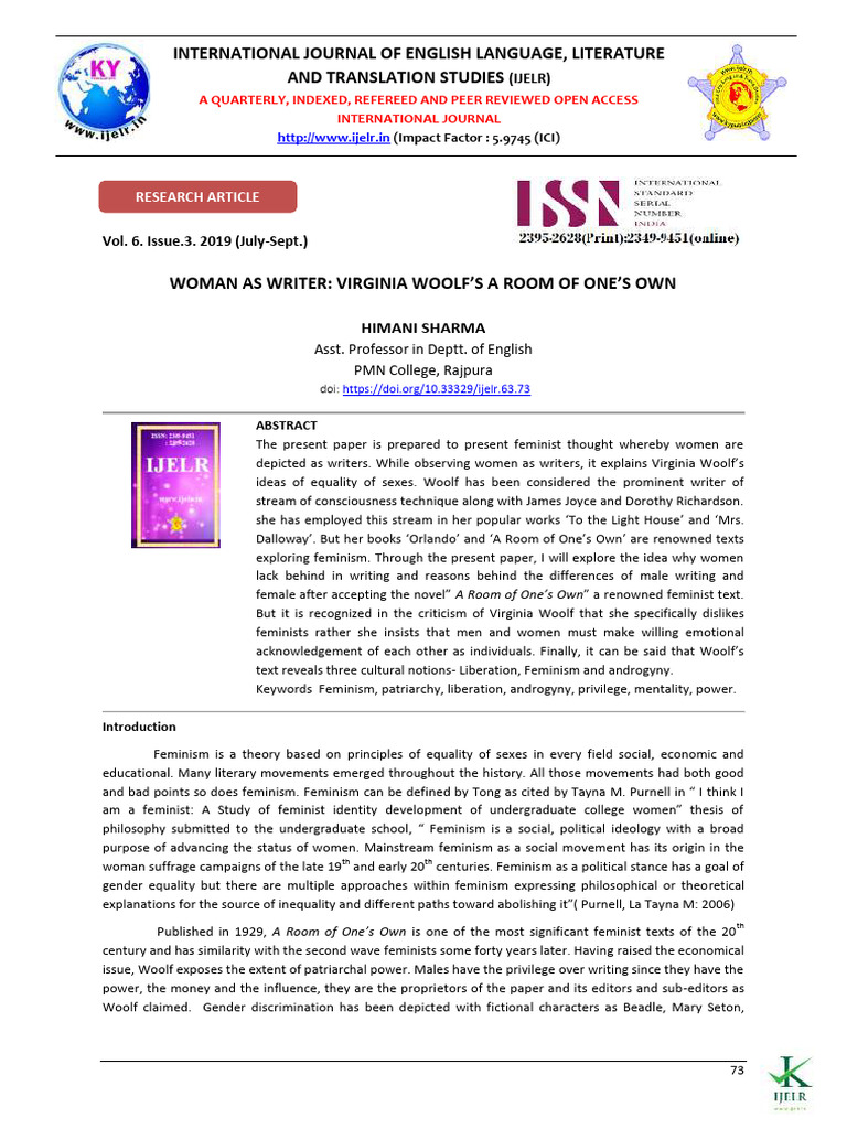 73-75 Himani Sharma | PDF | Gender Studies | Feminism 73-75 Himani Sharma | PDF | Gender Studies | Feminism