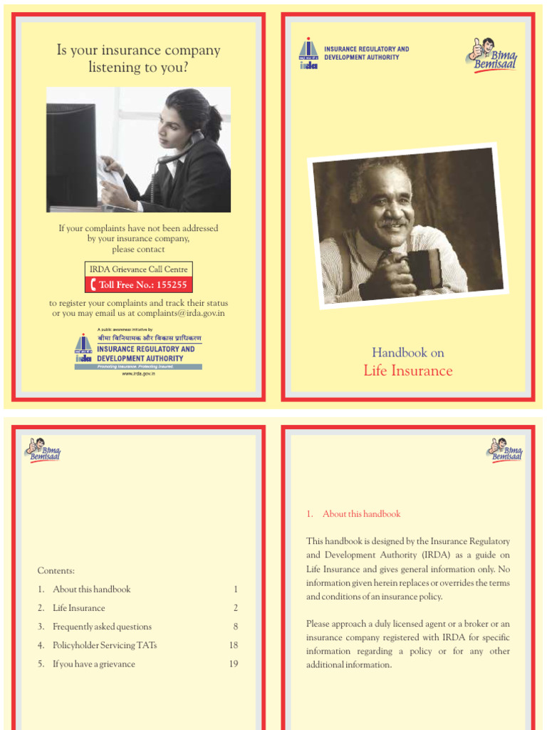 English Life Handbook Pdf Insurance Life Insurance