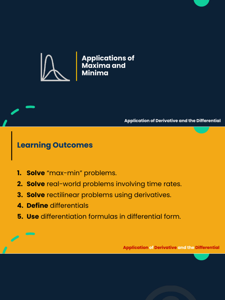 Calculus Applications for STEM Students | PDF | Derivative ...