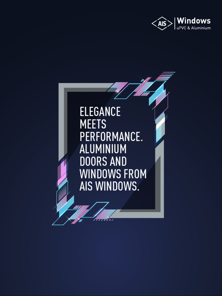 AIS Windows Aluminium-Brochure 29-7-20 | PDF | Window | Door