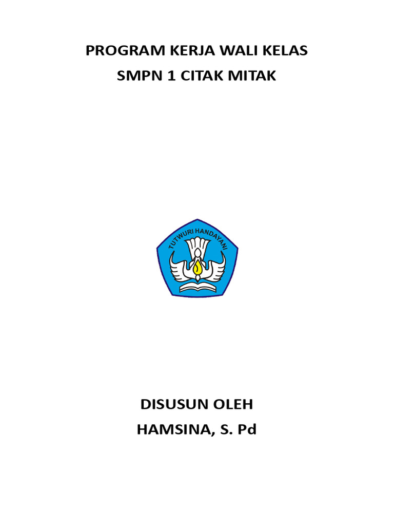 Program Kerja Wali Kelas 9B 2 | PDF | Karier & Perkembangan