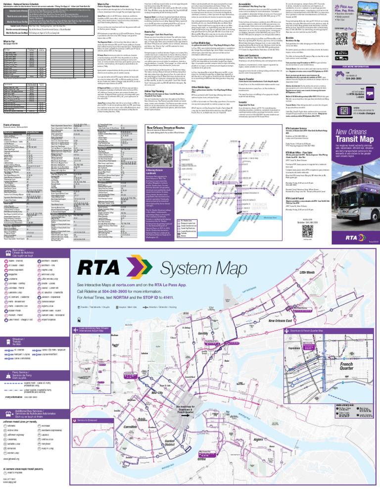 RTA System Map Current | PDF