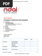 Company Driver - SOP | PDF | Driving