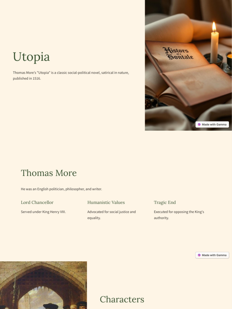 Utopia | PDF | Utopia | Justice