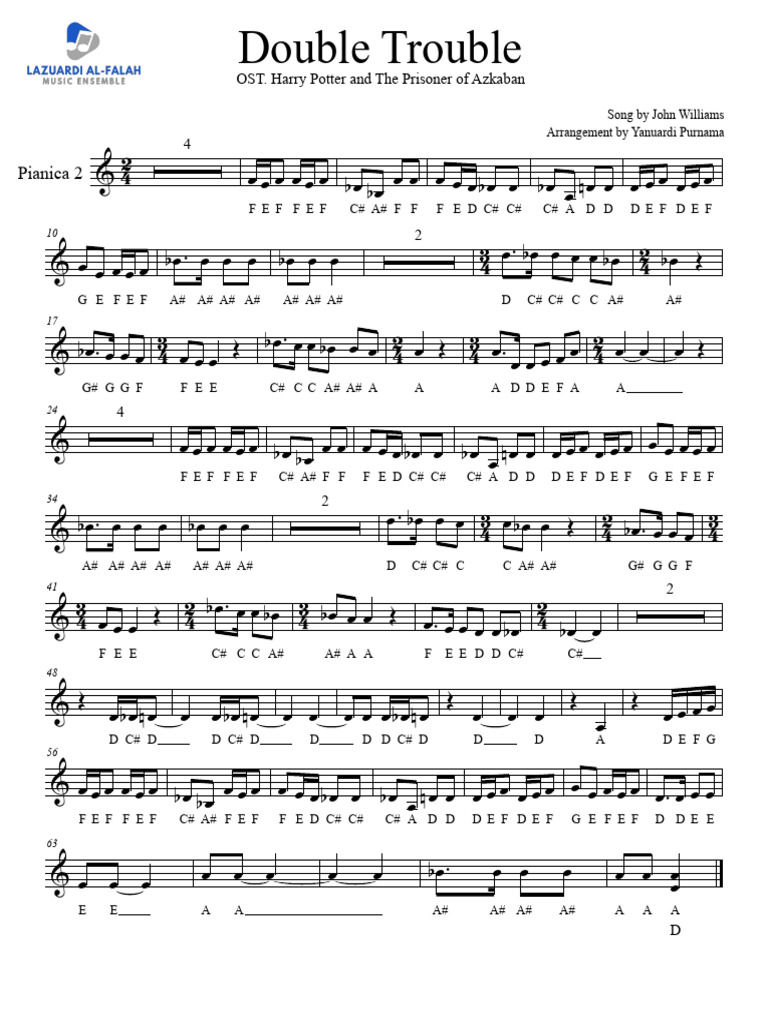 Pianica 2 - Double Trouble | PDF | Harry Potter | Fantasy Novels