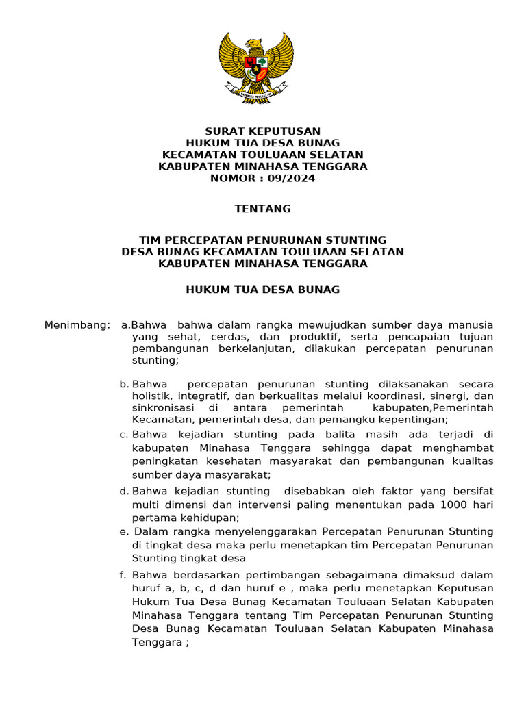 SK TPPS DESA BUNAG (CTH) | PDF