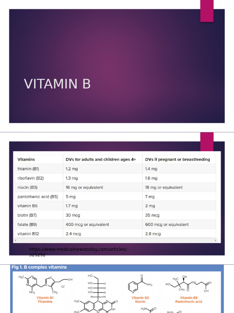Vitamin | PDF | Vitamin B12 | Vitamin C
