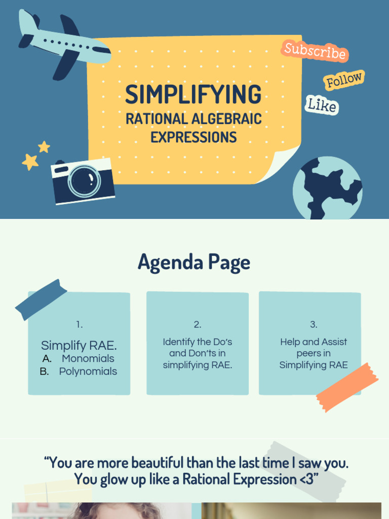 3 Simplifying RAE Part 1 Student | PDF | Mathematical Objects ...