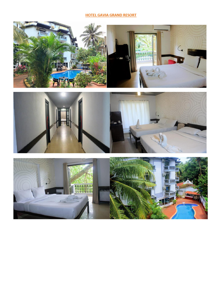 Goa Hotel Availability Overview | PDF