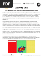 The Absolutely True Diary of A Part-Time Indian | PDF | Copyright ...