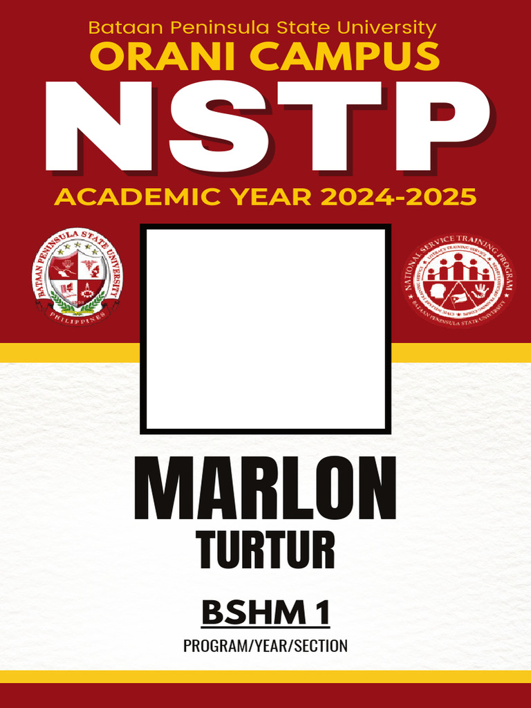 NSTP Id Format | PDF