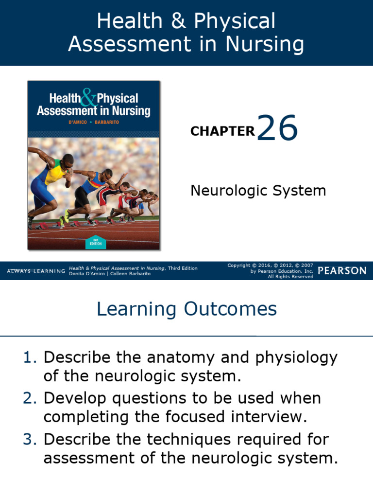 Assessment of The Neurologic System PDF | PDF | Central Nervous System ...
