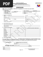 Police Clearance Form | PDF
