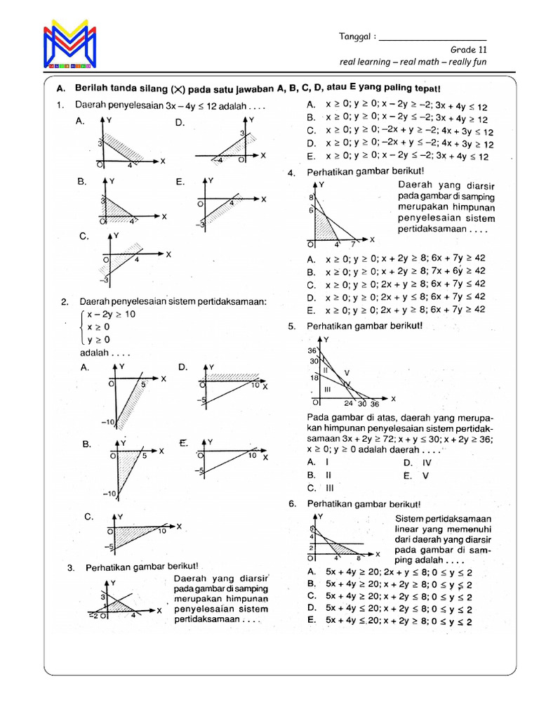 Program Linear 3 | PDF | Wellness