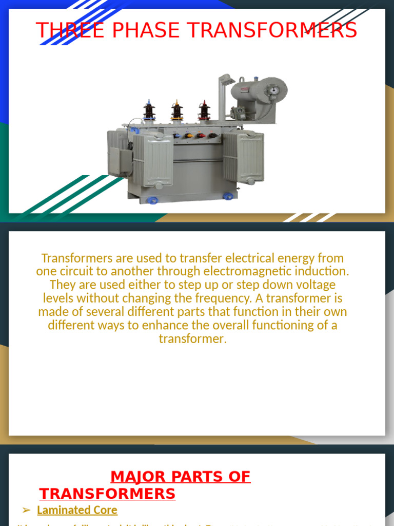 Transformer PPT Slide | PDF | Transformer | Materials Science