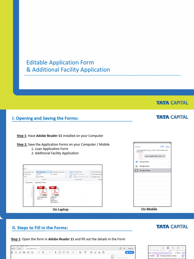 Editable Application Form - User Manual | PDF | Computers