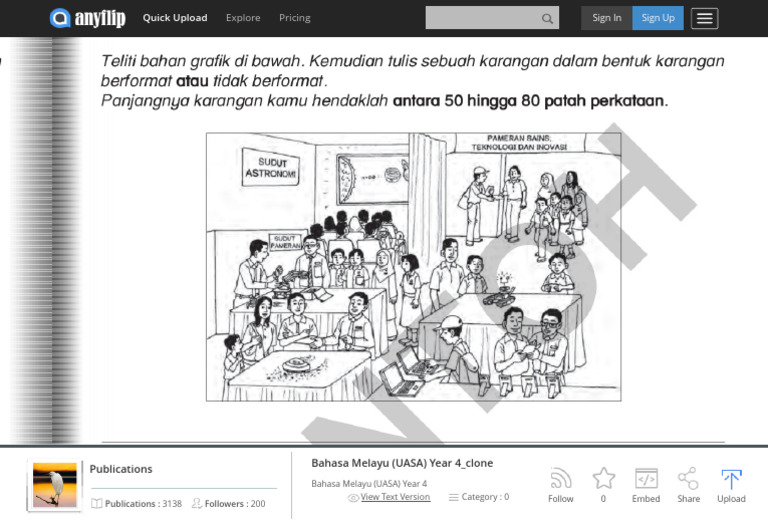 Bahasa Melayu (UASA) Year 4 - Clone - Publications Flip PDF AnyFlip | PDF