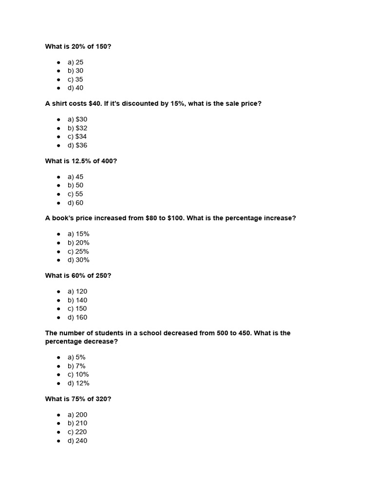 Test Math Y7 8 - 11 | PDF