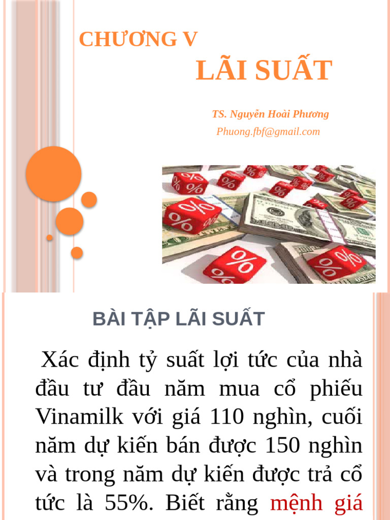 Bai Tap Lai Suat | PDF