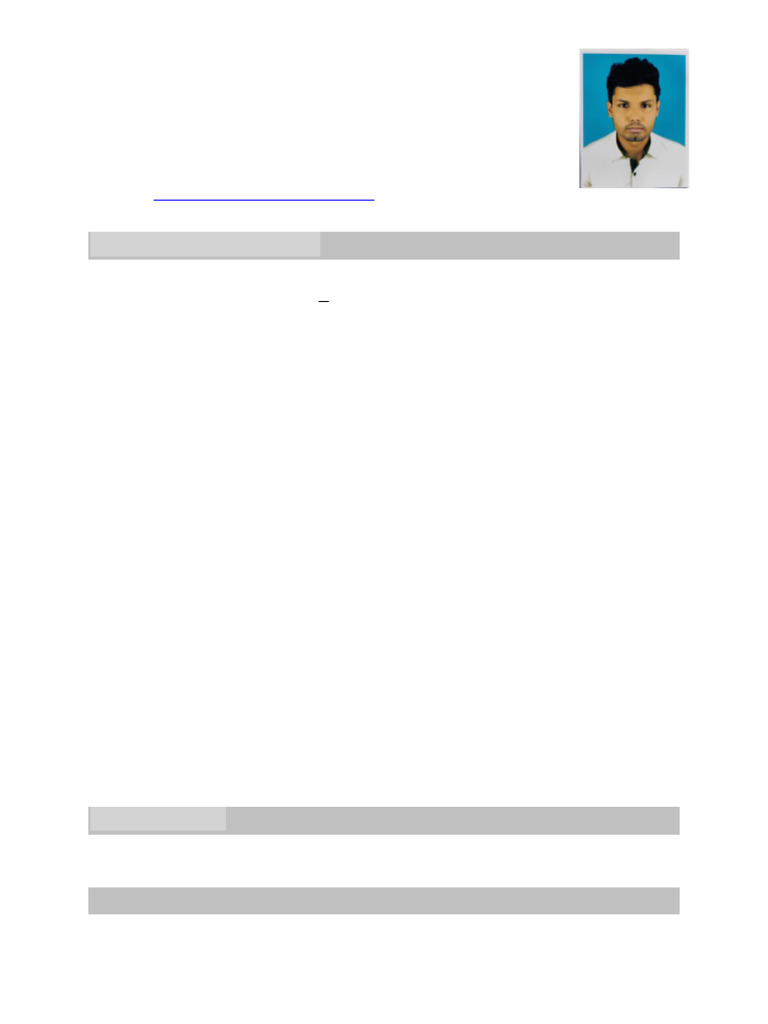 Md. Arman Hossain Resume | PDF