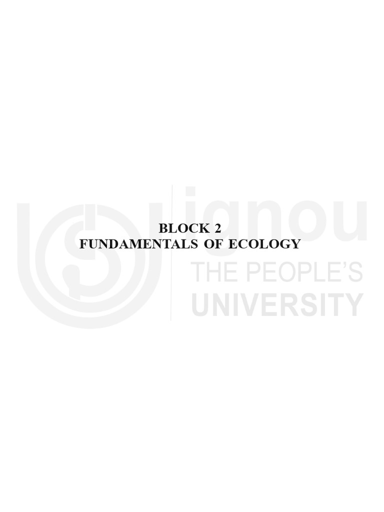 Block 2 | PDF | Soil | Ecology