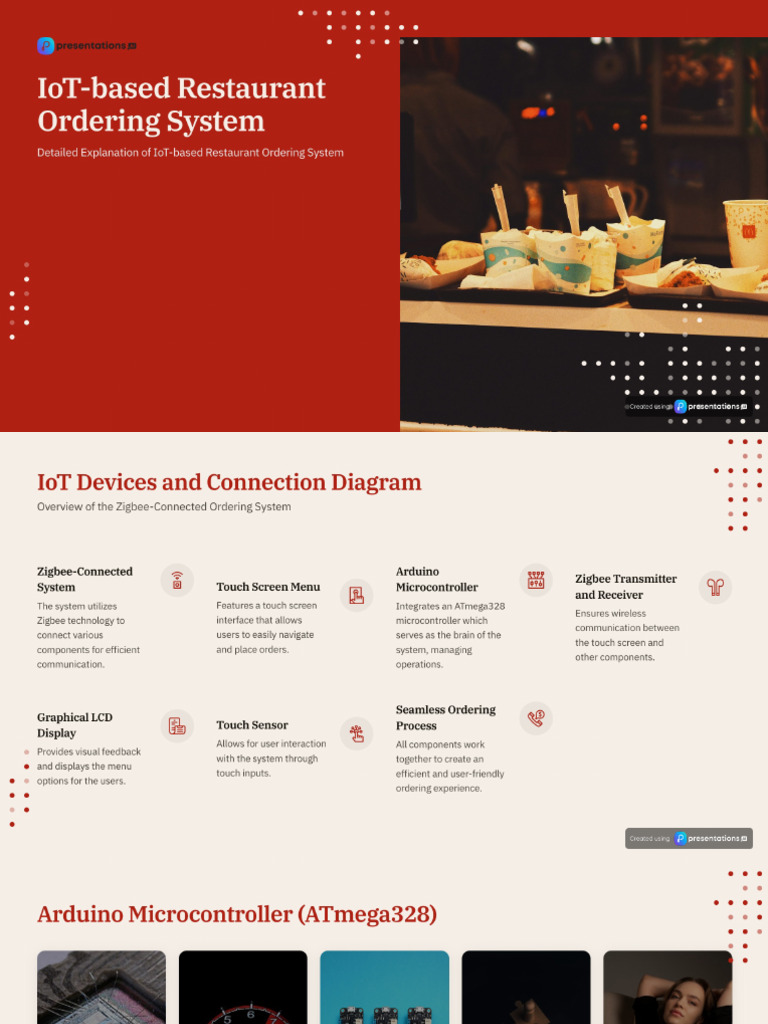 IoT-based Restaurant Ordering System | PDF