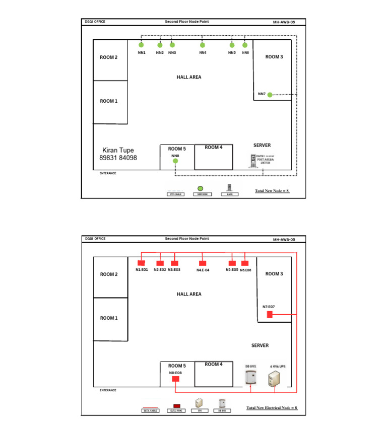 MH-AWB-05 LAN & EL Diagrams | PDF