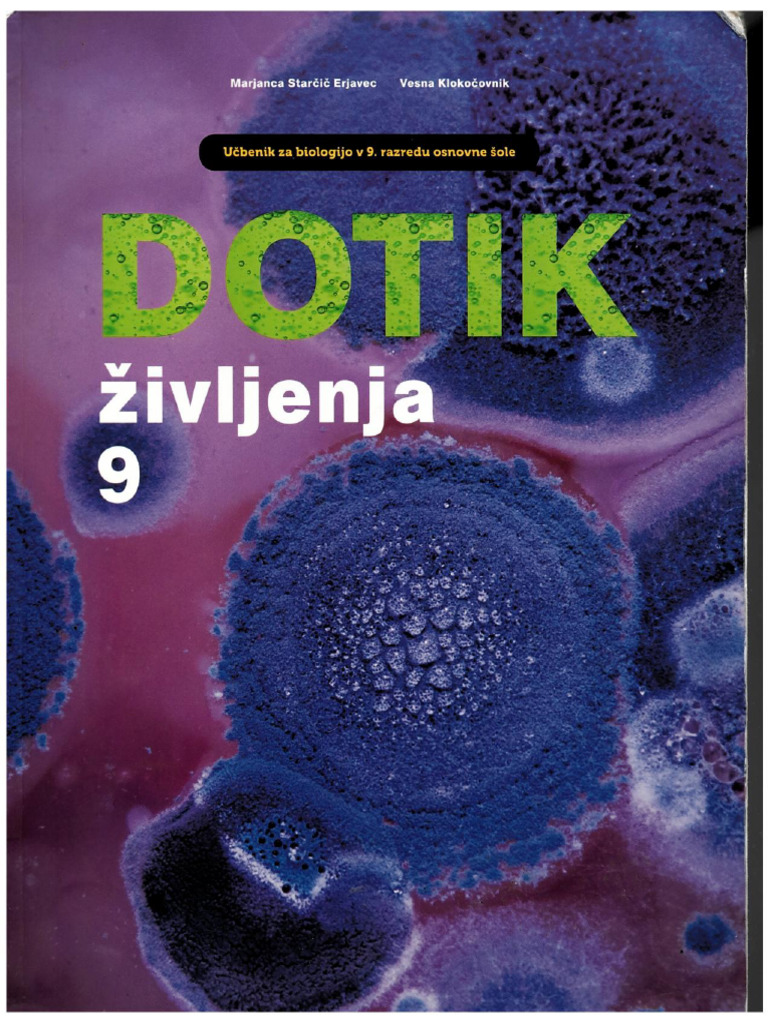 Biologija Učbenik 9 | PDF