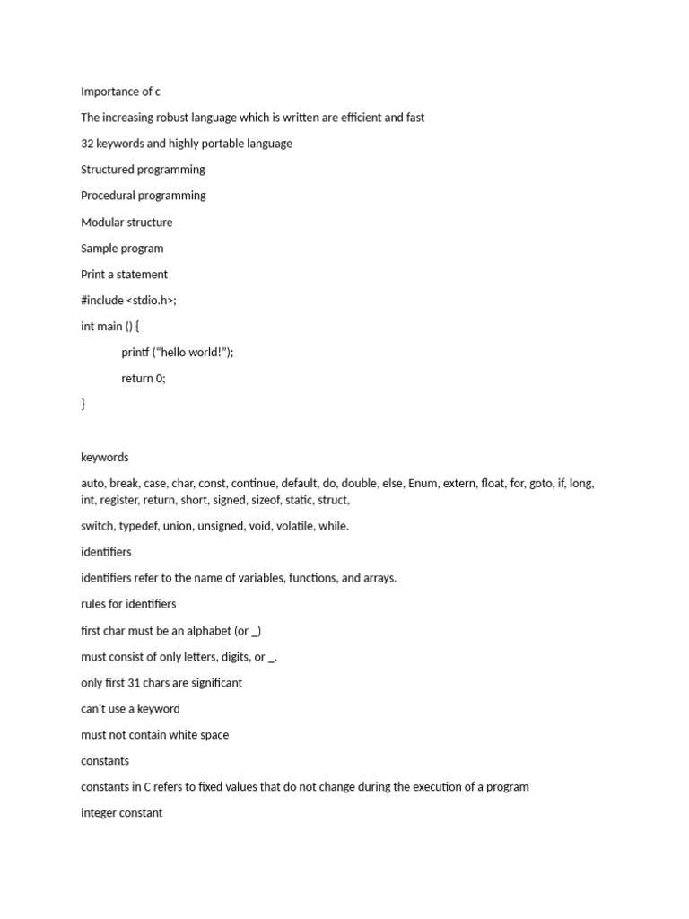 C Programming Basics for Beginners | PDF | Computer Engineering | Software Development