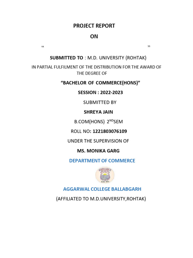 Project Report 1-2 | PDF | Educational Technology | Mental Health