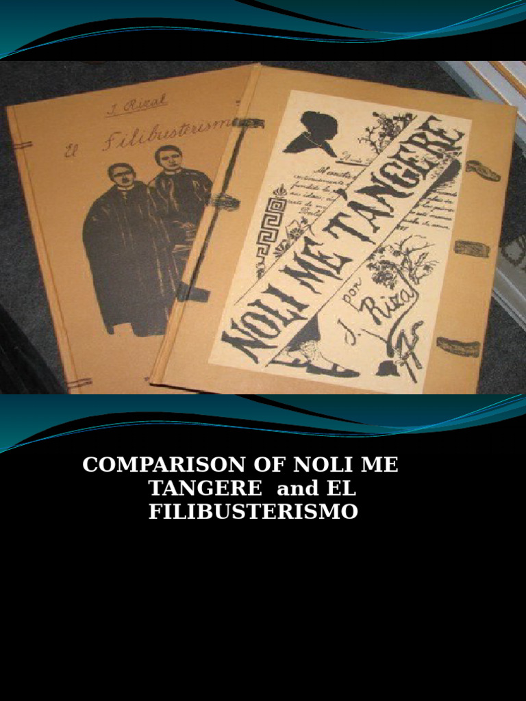 Comparison of Noli and El Fili | PDF