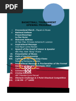 2019 Basketball Tournament - Program | PDF