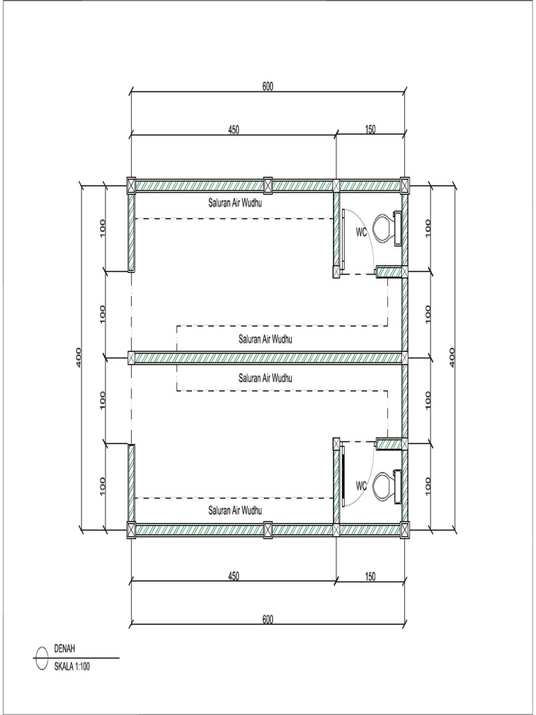 Denah WC | PDF
