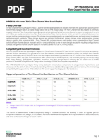Data Sheet HPE Storage Fibre Channel Switch B-Series SN3600B | PDF ...